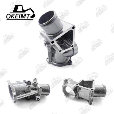 China Isuzu 6SD1 Engine Thermostat Housing Cover 1-13716168-1 for Excavator Parts for sale