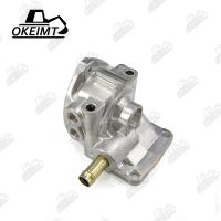 China Thermostat Housing Cover Lower Seat 6D16 with Pipe for Excavator Engine Parts 6D16 for sale