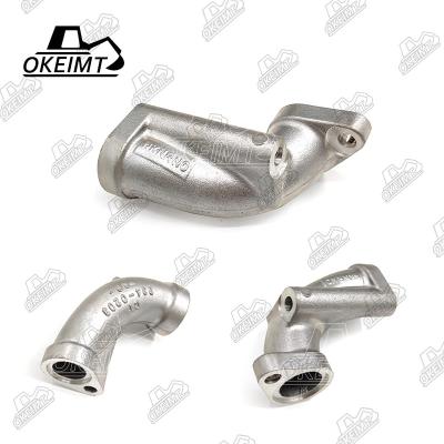 China 234-0203 33.32mm Outer Diameter Oil Pump Outlet Elbow For CAT C9 for sale