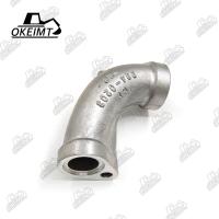 China 234-0203 33.32mm Outer Diameter Oil Pump Outlet Elbow For CAT C9 for sale