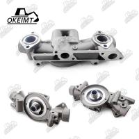 China Oil Filter Head 200-4246 176-1363 for CAT C15 3406E Excavator Engine Parts for sale