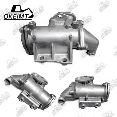 China Mitsubishi 4D30 4D31 Engine Oil Cooler Cover ME014776 Excavator Parts High Quality for sale