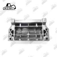 China Komatsu PC400-5 S6D125E High Pressure Oil Pump Bracket 6150-21-6120 Excavator Engine Part for sale