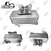 China OKEIMT Oil Cooler Core ME230210 Compatible with Mitsubishi 4M50 Engine for SY365 Excavator for sale