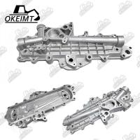 China Nissan PF6 PF6T Oil Cooler Cover 21302-97513 2130297513 for Excavator Engine Parts for sale