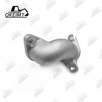 China NISSAN FD33 Oil Cooler Cover Connection Pipe Excavator Engine Part High Quality 1 Year Warranty for sale