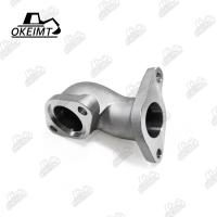 China NISSAN FD33 Oil Cooler Cover Connection Pipe Excavator Engine Part High Quality 1 Year Warranty for sale