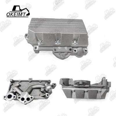 China Oil Cooler Assembly 4134A022 for Perkins 1004-4T 1004-40T 135Ti Excavator Engine for sale