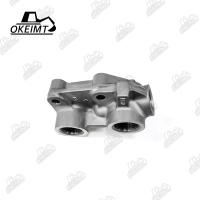 China Cast Aluminum Oil Connector Base for 4M40 Small Engine Parts for sale