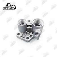 China 500-2753 Engine Oil Cooler Adapter for CAT Excavator 320GC 320GX Heavy Duty Oil Pipe for sale