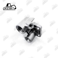 China 500-2753 Engine Oil Cooler Adapter for CAT Excavator 320GC 320GX Heavy Duty Oil Pipe for sale