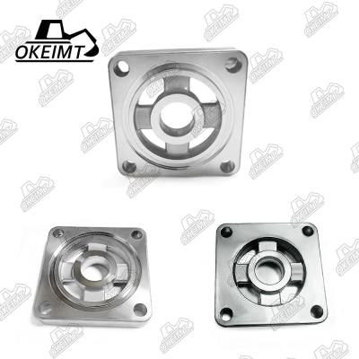 China Cast Aluminum Oil Filter Head PC60-7 for Excavator Engine Parts High Quality for sale