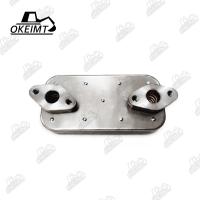 China OKEIMT Engine Oil Cooler Compatible with Cat C4.4 5P Excavator Engine Parts for sale