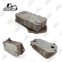China JCB200-7P Oil Chip Oil Cooler Core for Excavator Engine High Quality 200mm for sale