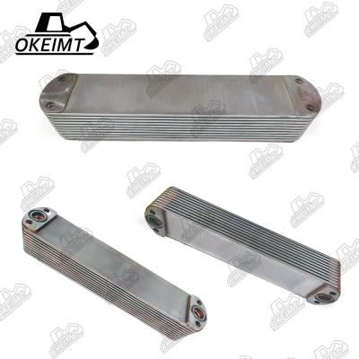China Cummins ISX15 QSX15 10P Oil Cooler Core 4955830 for Excavator Engine Parts for sale
