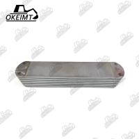 China Cummins ISX15 QSX15 10P Oil Cooler Core 4955830 for Excavator Engine Parts for sale