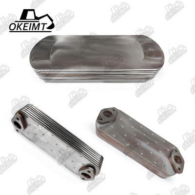China Cast Aluminum Oil Cooler Z7Z-7P for Excavator Engine Parts High Quality Durable for sale