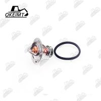 China Isuzu 4JJ1 Engine Thermostat 82C Excavator Parts Factory Outlet High Quality for sale