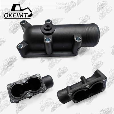 China Perkins 1006E-6T Thermostat Housing Cover 4133L046 Excavator Engine Part for sale