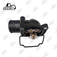 China OKEIMT Thermostat Assembly 4133L032 4133L017 for Perkins Excavator Engine Parts for sale