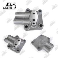 China OKEIMT Silver Engine Spare Parts Oil Transfer Plate CAT 320C for sale
