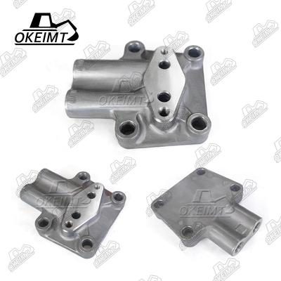 China OKEIMT Silver Engine Spare Parts Oil Transfer Plate CAT 320C for sale