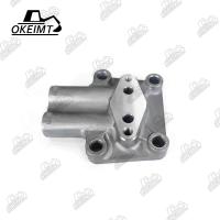 China OKEIMT Silver Engine Spare Parts Oil Transfer Plate CAT 320C for sale