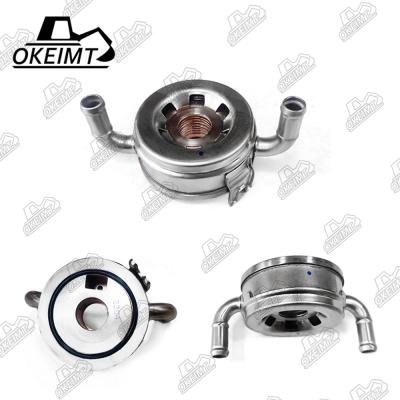 China Engine Oil Cooler 124100-5710 for V2607 V3307 4TNV98 Excavator Parts for sale