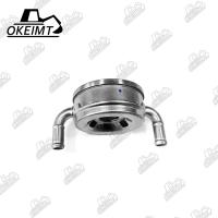 China Engine Oil Cooler 124100-5710 for V2607 V3307 4TNV98 Excavator Parts for sale
