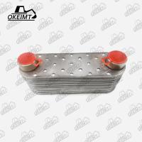 China Excavator Engine D7D - 13P Oil Cooler Core For VOLVO Machinery for sale