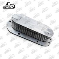 China Excavator Engine NE6-8P Oil Cooler Core Durable Heat Exchanger 1 Piece for sale