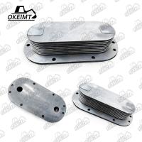 China Excavator Engine NE6-8P Oil Cooler Core Durable Heat Exchanger 1 Piece for sale
