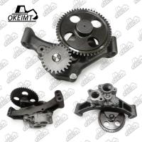 China Nissan PF6 Engine Oil Pump 15010-96503 OEM Standard Size Aluminum for Excavator for sale