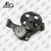 China Nissan PF6 Engine Oil Pump 15010-96503 OEM Standard Size Aluminum for Excavator for sale