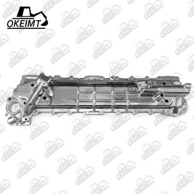 China Isuzu 6HK1 Oil Cooler Cover for Construction Truck Engine Parts OEM Size for sale