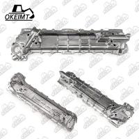 China Isuzu 6HK1 Oil Cooler Cover for Construction Truck Engine Parts OEM Size for sale