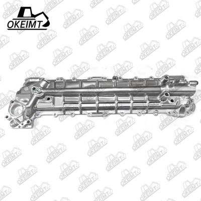 China Excavator 6HL1 Oil Cooler Cover for Isuzu Engine Parts 5kg OEM Size for sale