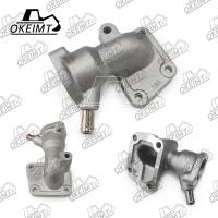 China Excavator Engine Thermostat Lower Seat 71C for Kubota V2203 Diesel Engine for sale