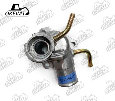 China 16331-54111 Aluminum Thermostat Housing Cover for Toyota Engine Cooling System 1 Year Warranty for sale