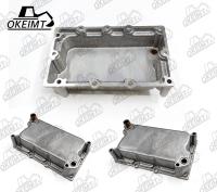 China 4D95 Engine Oil Cooler Cover Metal Spare Part for Excavator 6P Cylinder for sale