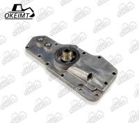 China 4D102 6735-61-2220 Oil Cooler Cover for Excavator Engine Parts PC200-7 6D102 for sale