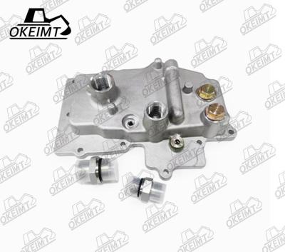 China Truck Excavator Oil Cooler Cover Without Seat For JCB Engine 320/04147 320/04212 for sale