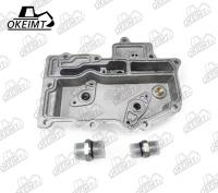 China Truck Excavator Oil Cooler Cover Without Seat For JCB Engine 320/04147 320/04212 for sale
