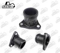 China JCB 448 Thermostat Upper Cover Housing For Excavator Engine for sale