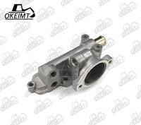 China 4JG1 Thermostat Lower Seat Cover For Isuzu Engine Excavator Spare Parts 12 Months Warranty for sale