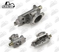 China 4JG1 Thermostat Lower Seat Cover For Isuzu Engine Excavator Spare Parts 12 Months Warranty for sale