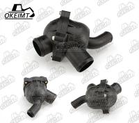 China 71 Degree Thermostat Assembly DH300-7 for Engine Excavator Spare Parts 12 Months Warranty for sale