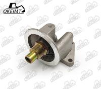 China Spare Parts CATE E320 093-7521 Oil Filter Head For Excavator Engine for sale