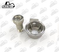 China Aluminum J05E Oil Filter Head Outer Cover for HINO Engine Machinery Parts 12 Month Warranty for sale
