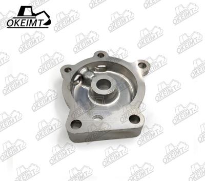 China S4K Oil Filter Head Middle Part for Caterpillar Engine Excavator Spare Parts 10x10x10 cm for sale